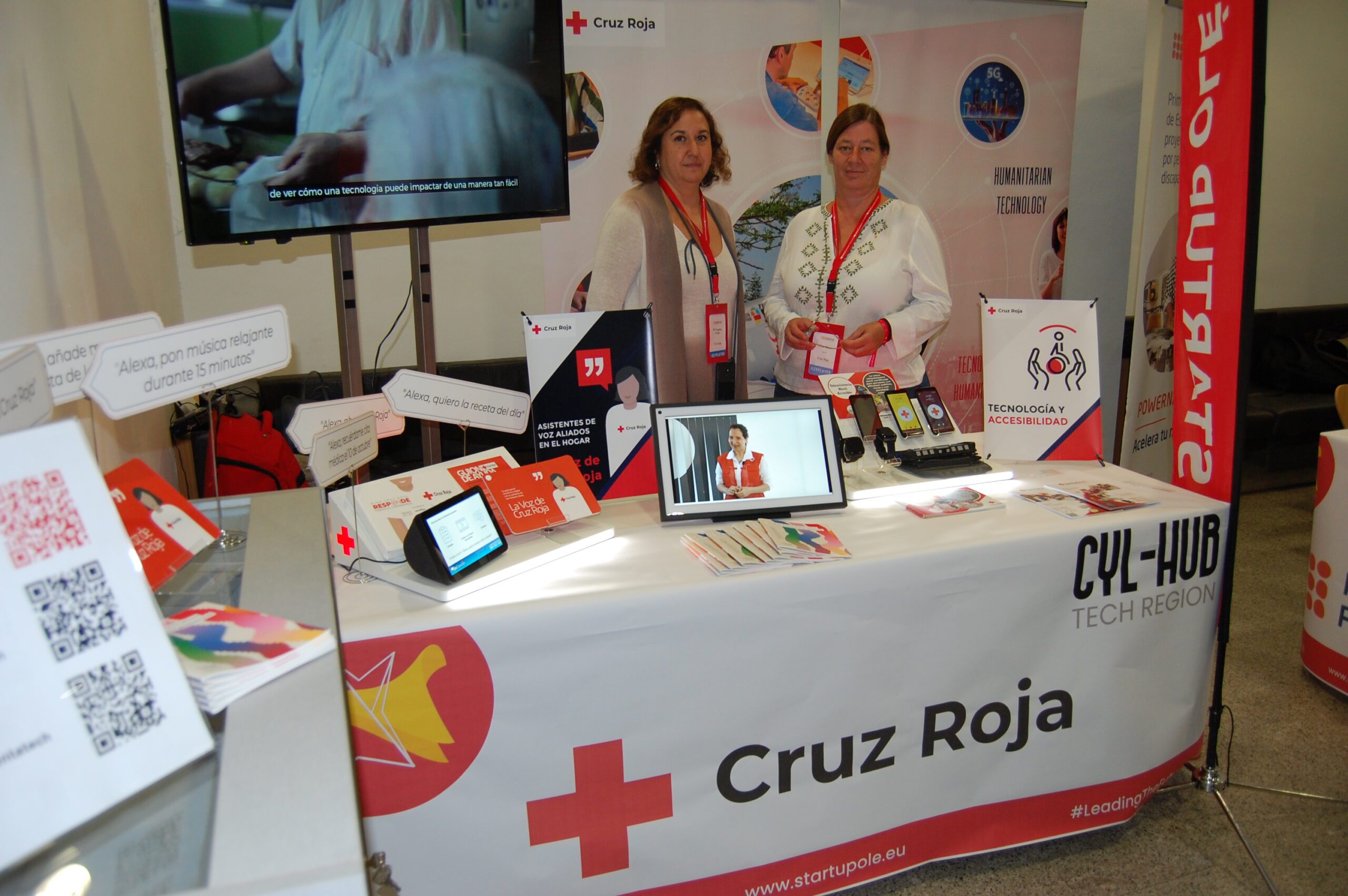 Cruz Roja muestra el uso humanitario de la tecnología en la Startup Olé ...