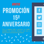 Promoción JCA Comunicación 15º Aniversario - Okey Salamanca