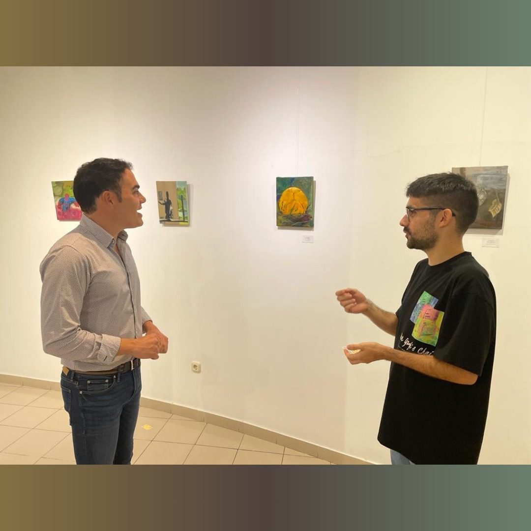 El artista Marcos Tapia protagoniza con su obra de pintura y fotografía ...